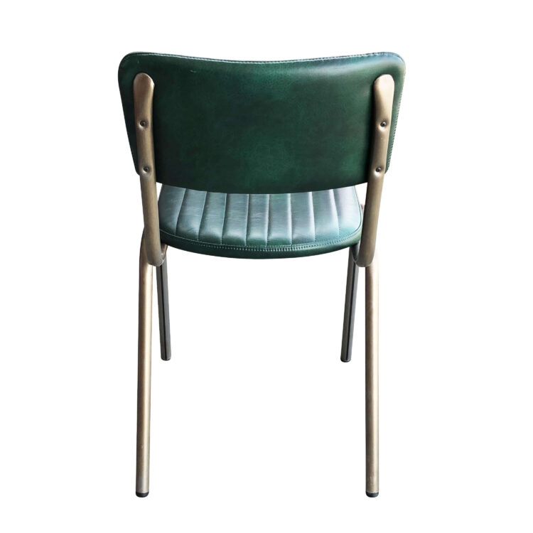 Susy stabelbar cafestol og restaurantstol med kanalsyning - polstret ...