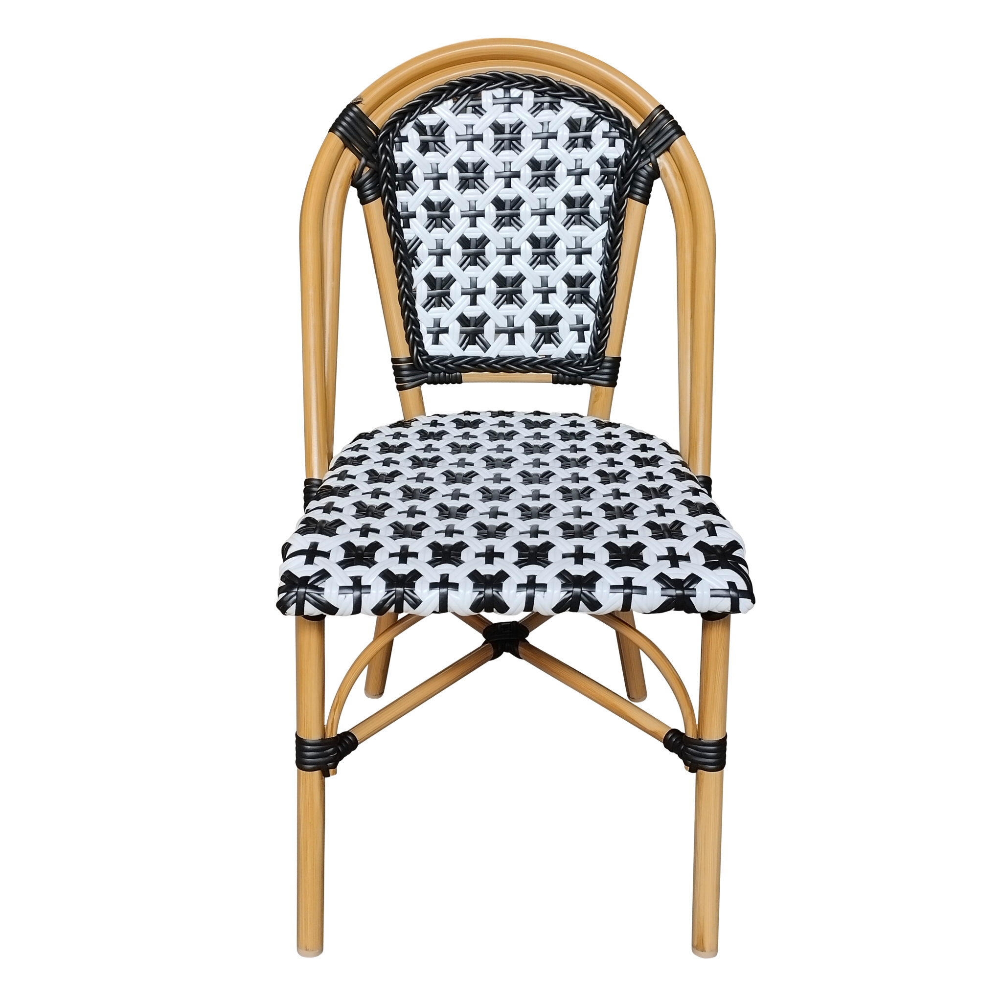 Paris udendørs cafestol - restaurantstol - blomst