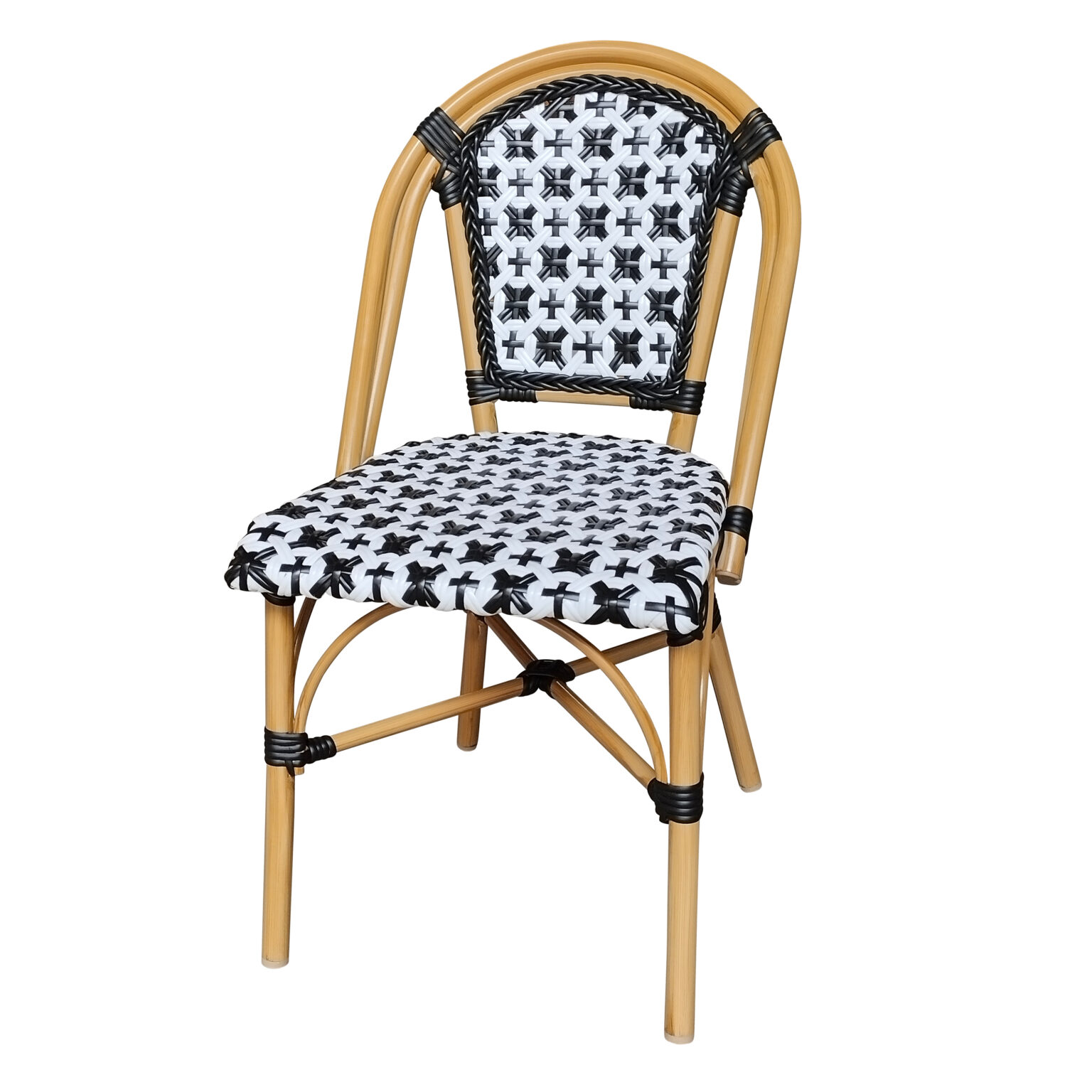 Paris udendørs cafestol - restaurantstol - blomst