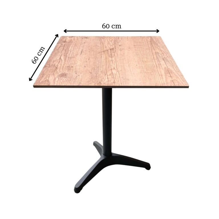 Cafébord för utomhusbruk - Canyon Vintage Pine | Lobo Contract