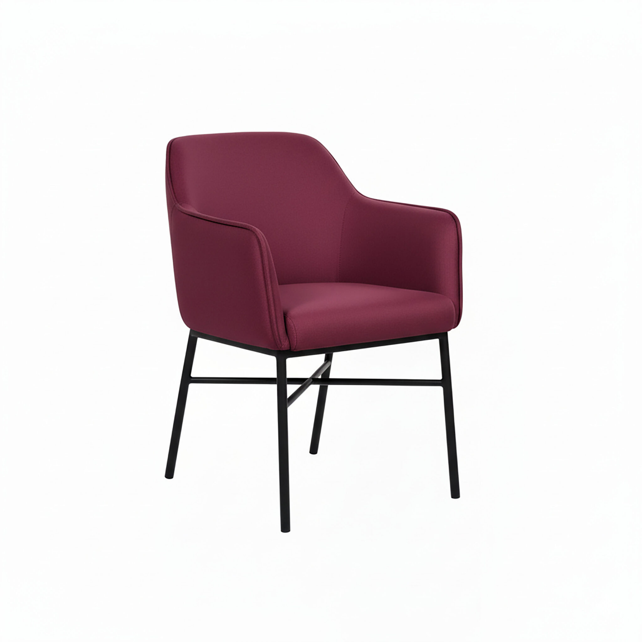 Sydney lounge stol metal stel | Lobo Contract